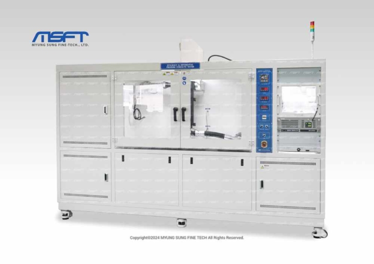 Collapse Pressure Test Bench - MYUNG SUNG FINE TECH - MSFT
