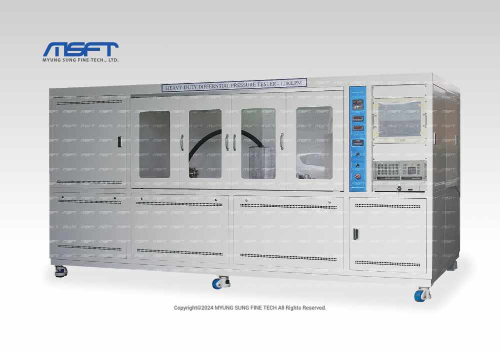 Heavy Duty Oil Filter Pressure Drop Tester - MYUNG SUNG FINE TECH - MSFT