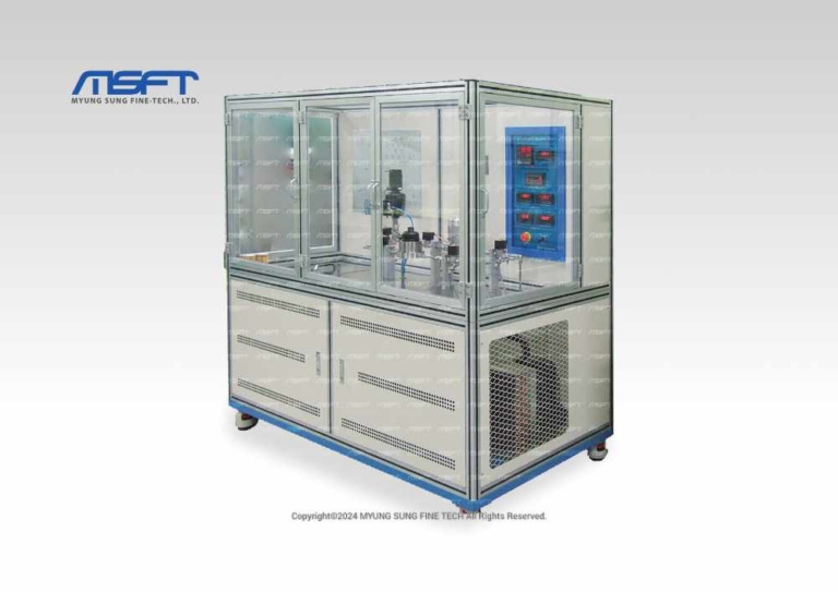 Open By - Pass - Valve Tester - Automation system - MYUNG SUNG FINE ...